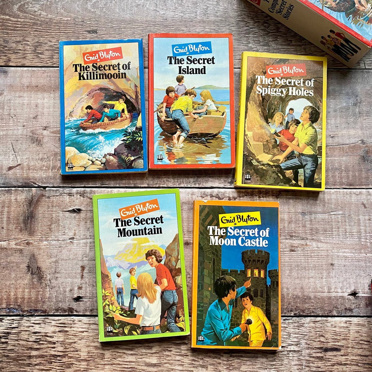 The Complete "Secret..." stories by Enid Blyton. 1980s box set. – The ...