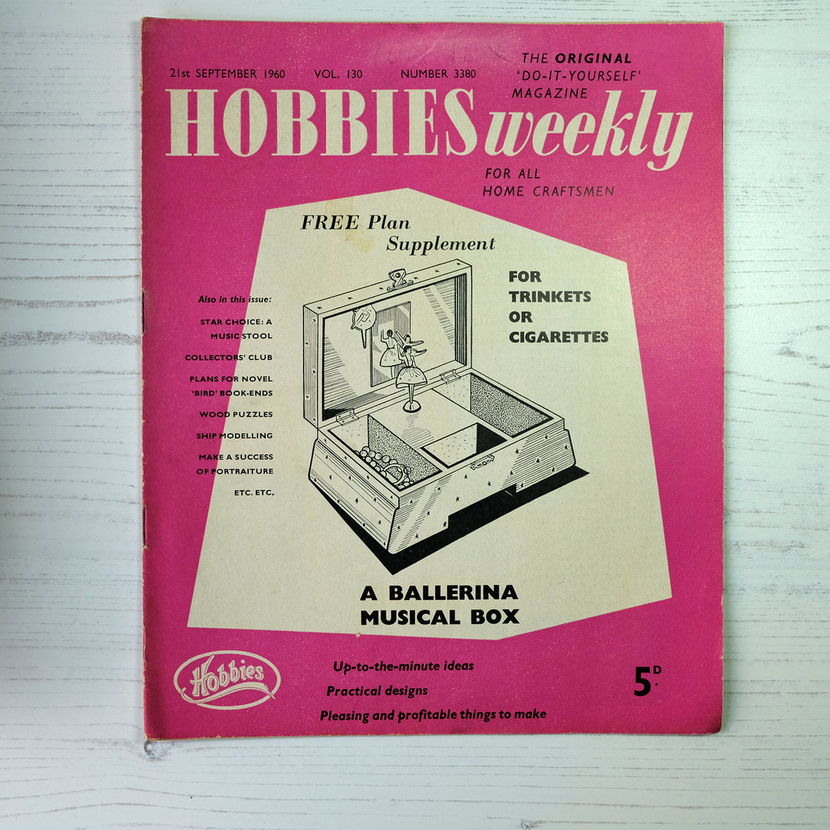1960 vintage Hobbies Weekly magazines. Craft/diy projects with templat ...