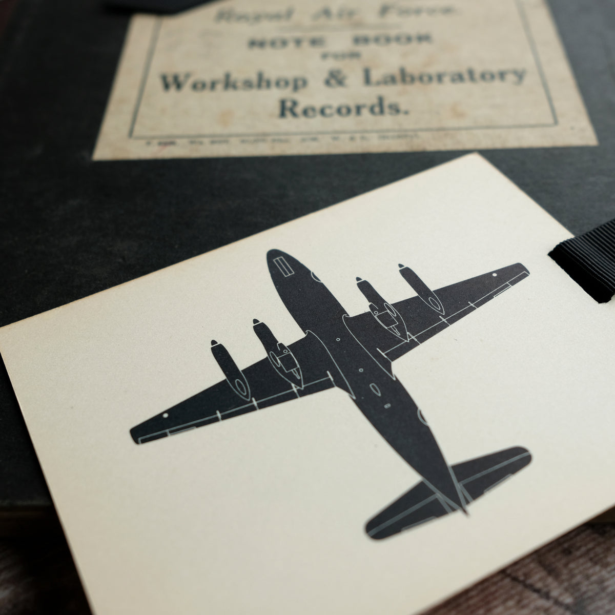 Aircraft recognition card bookmark. Silhouette designs. – The Forgotten ...